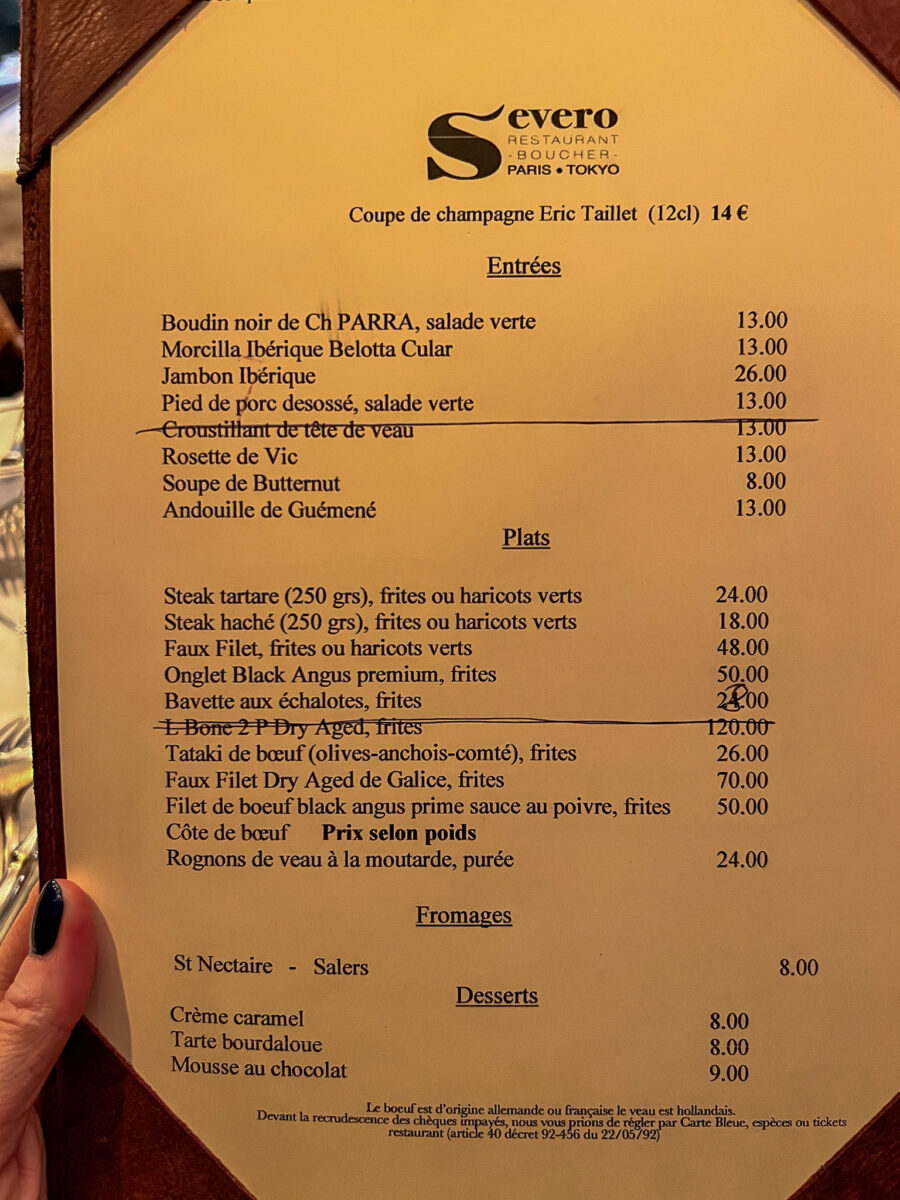 Le Severo | PARIS BY MOUTH