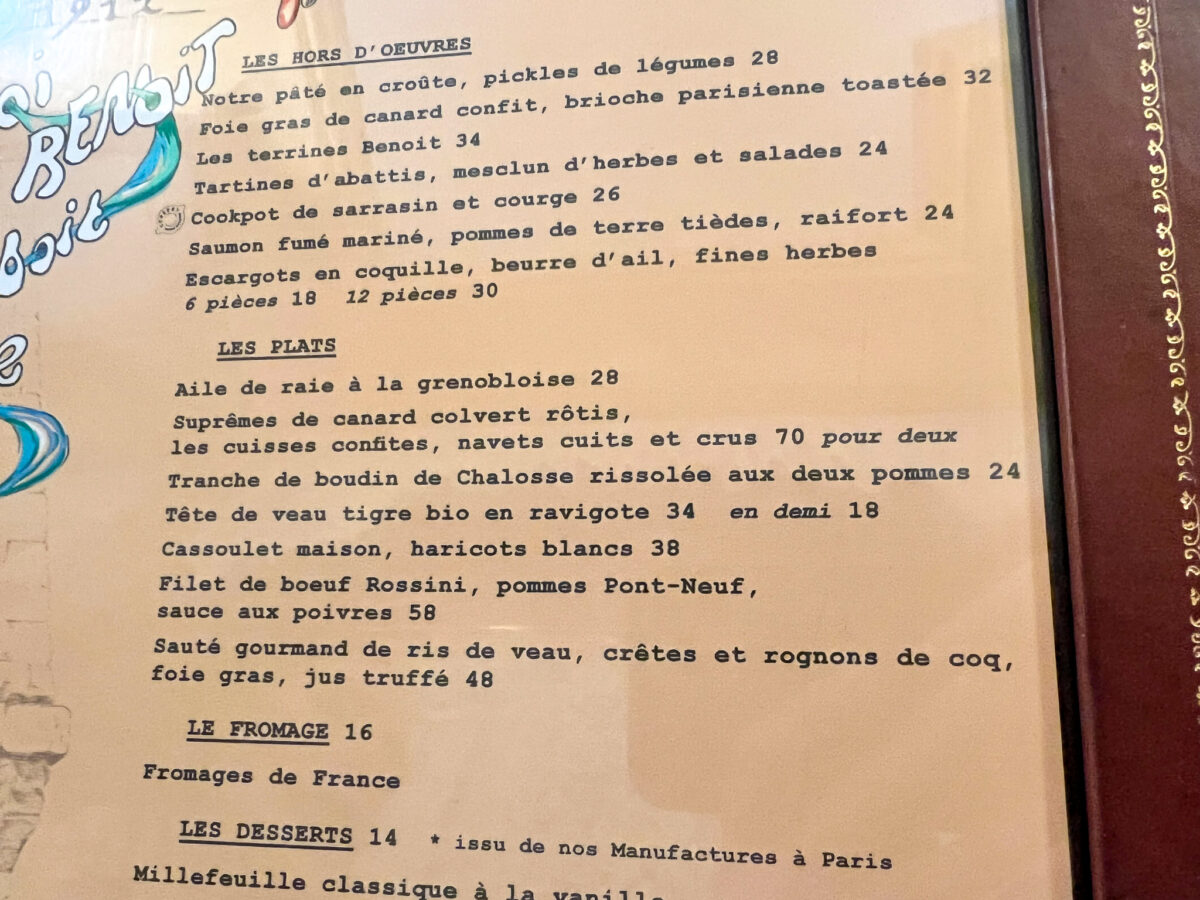 Benoit | PARIS BY MOUTH