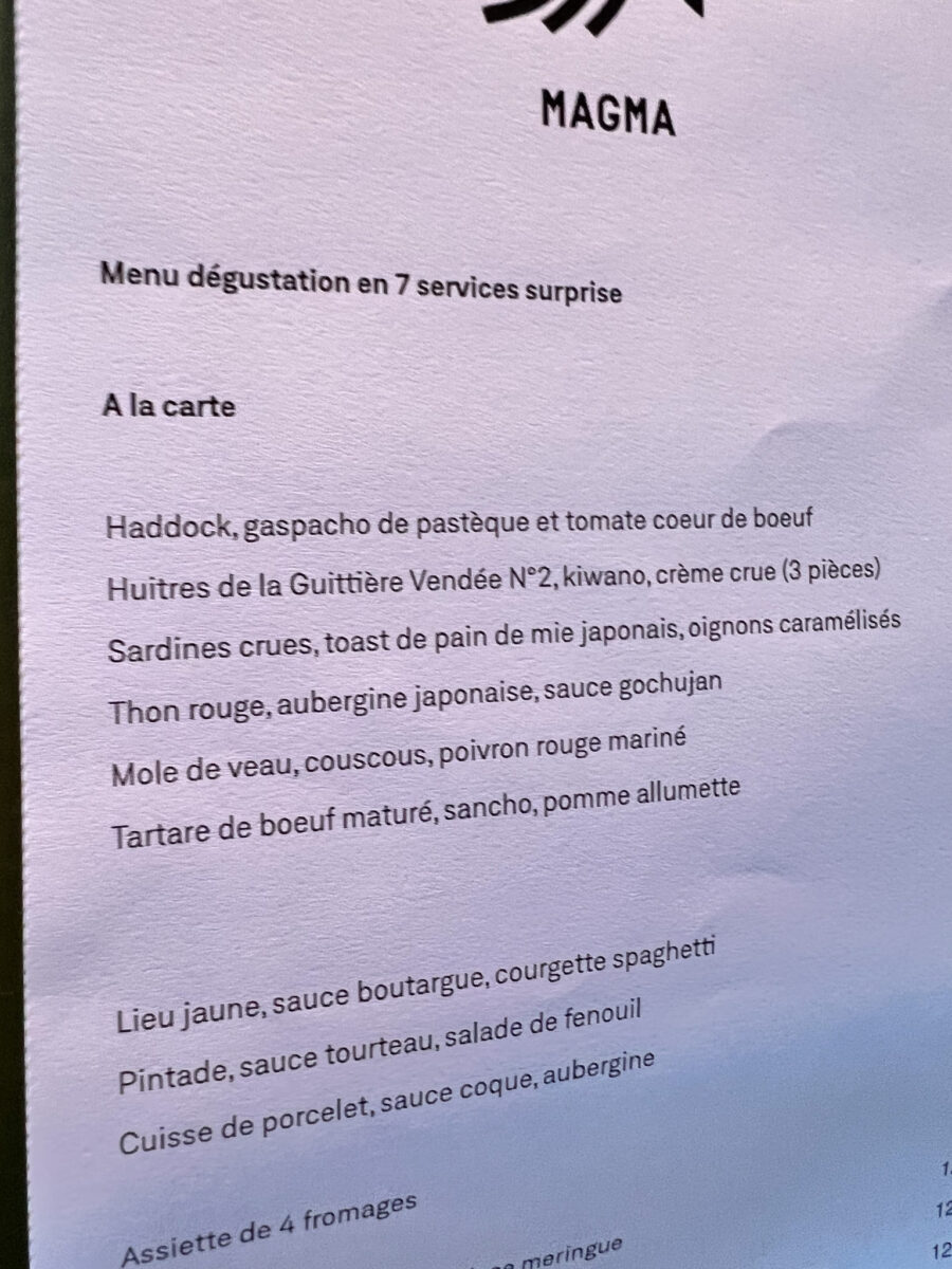 Magma | PARIS BY MOUTH